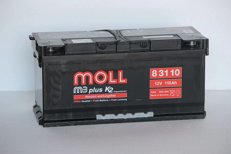 Аккумулятор Moll M3 Plus 110 A/h 900A (EN) купить, цена в Минске